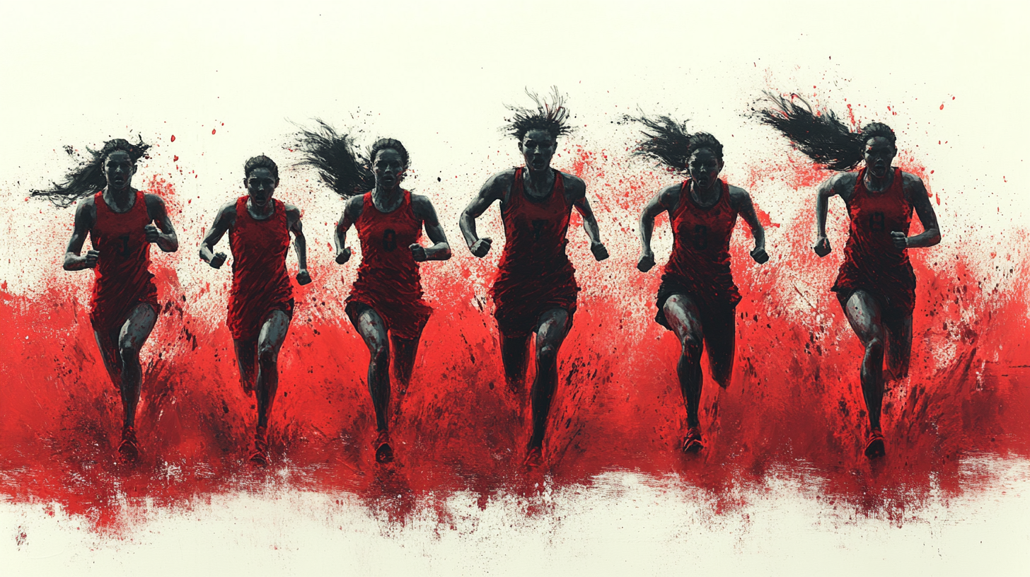 Cyclones Girls Team Dazzles at Shenandoah Meet